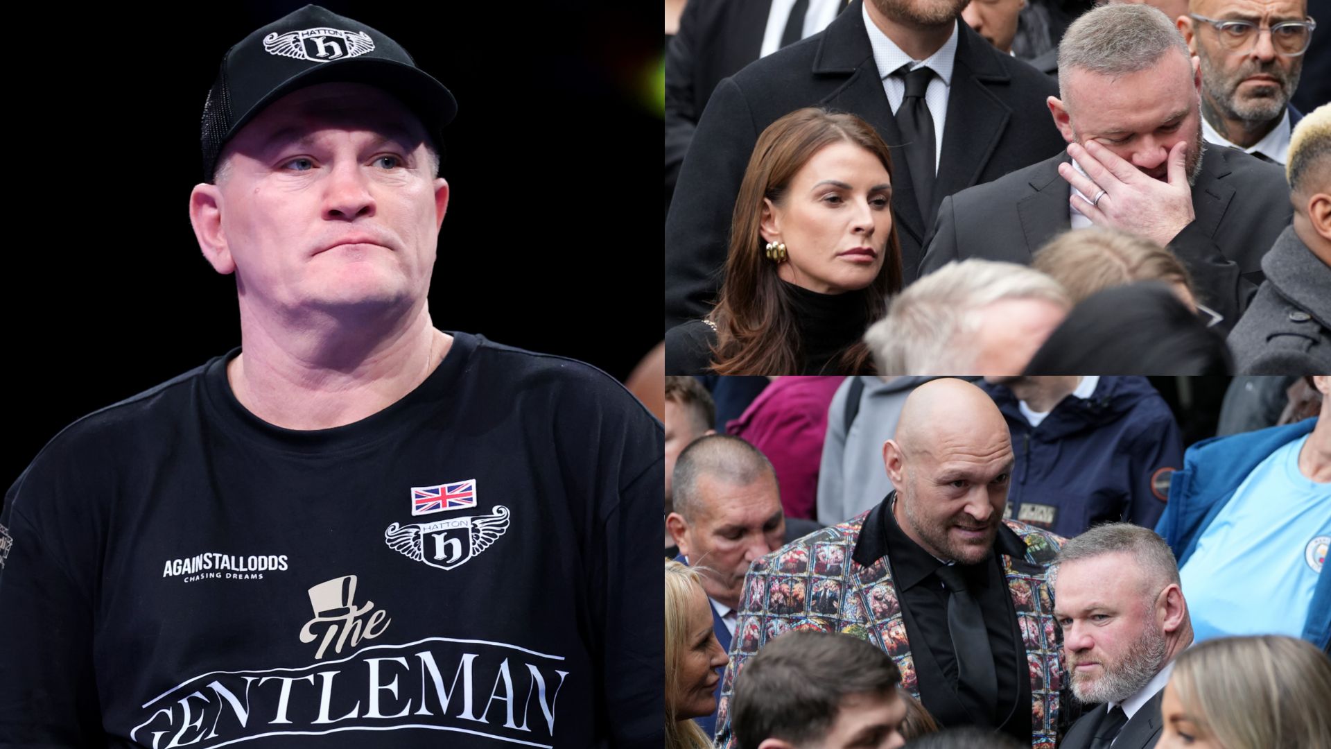 Wayne Rooney, Tyson Fury and Liam Gallagher among mourners at huge turnout for Ricky Hatton's ...